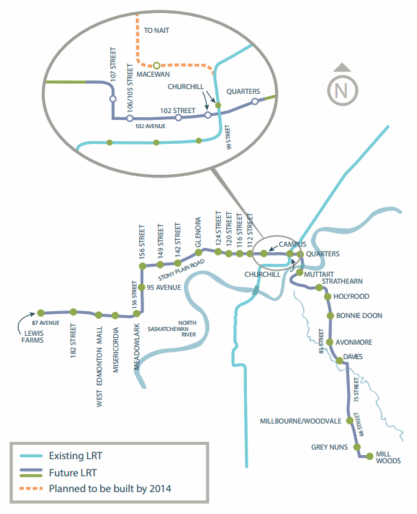 Another small step forward for Edmonton’s Southeast LRT extension ...